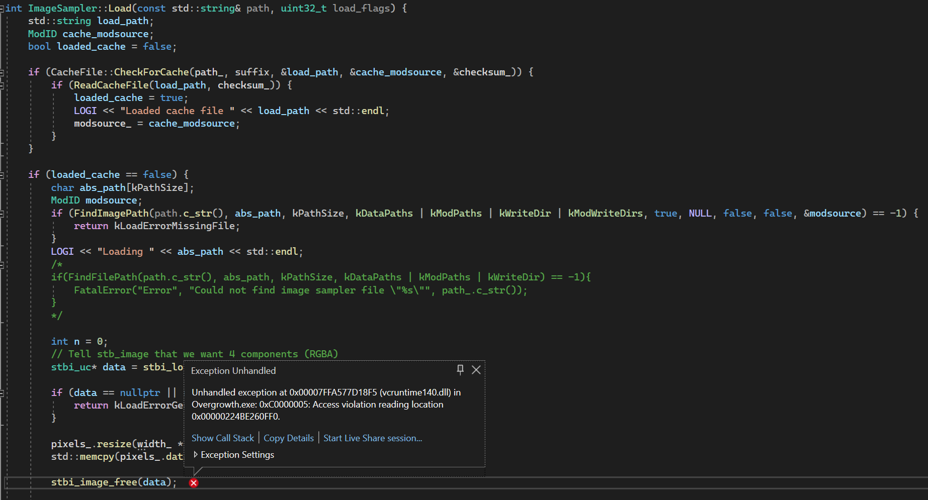 Game crashes on Windows when I load any level · Issue #79 · WolfireGames/overgrowth · GitHub