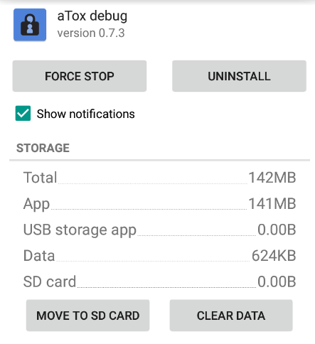 feature request: setting the transfer of the cache to the memory card, like protox or telegram ...
