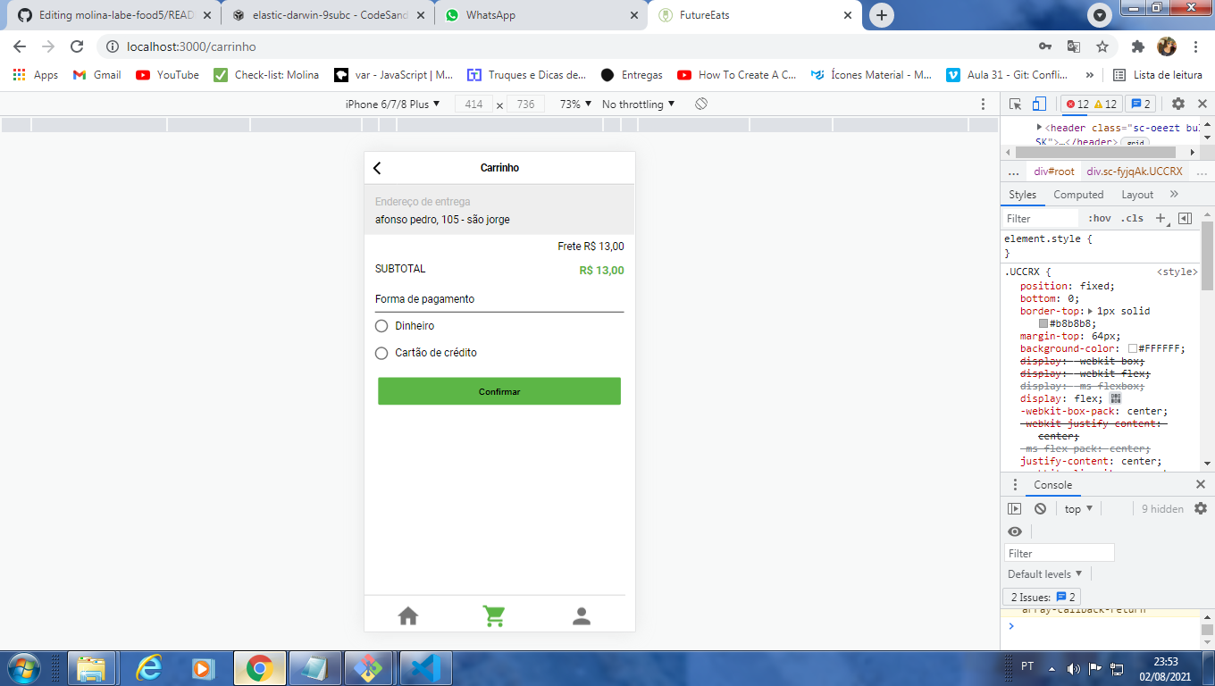 GitHub - future4code/molina-labe-food5