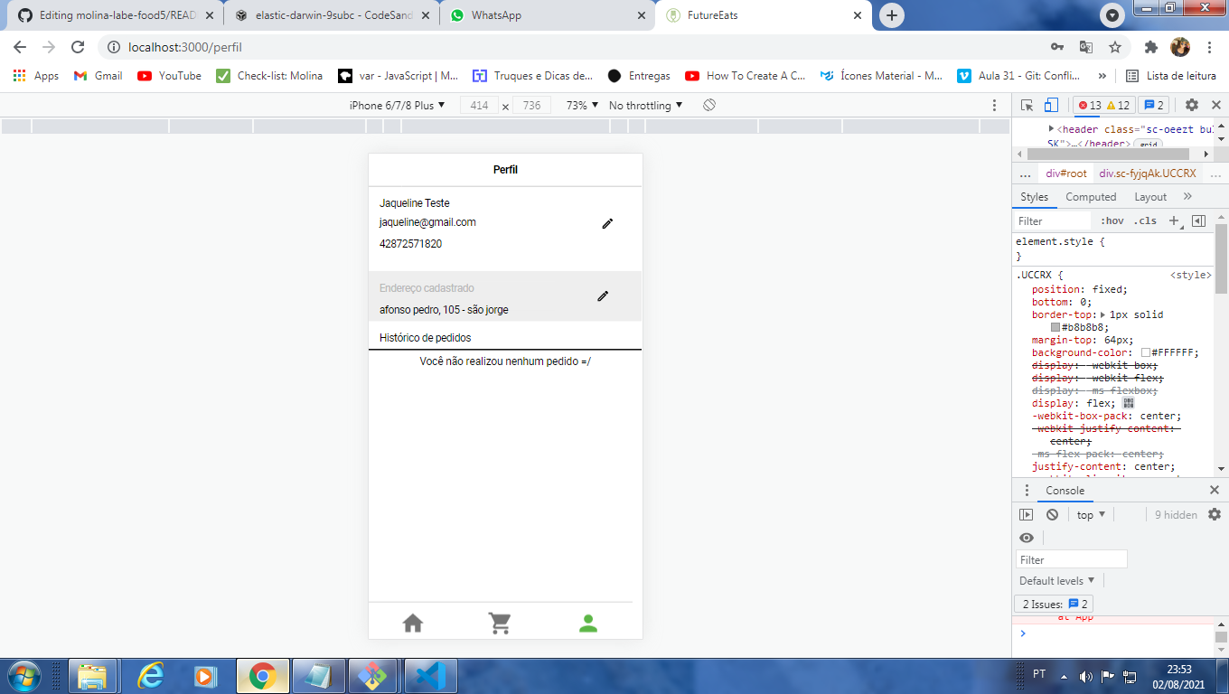 GitHub - future4code/molina-labe-food5