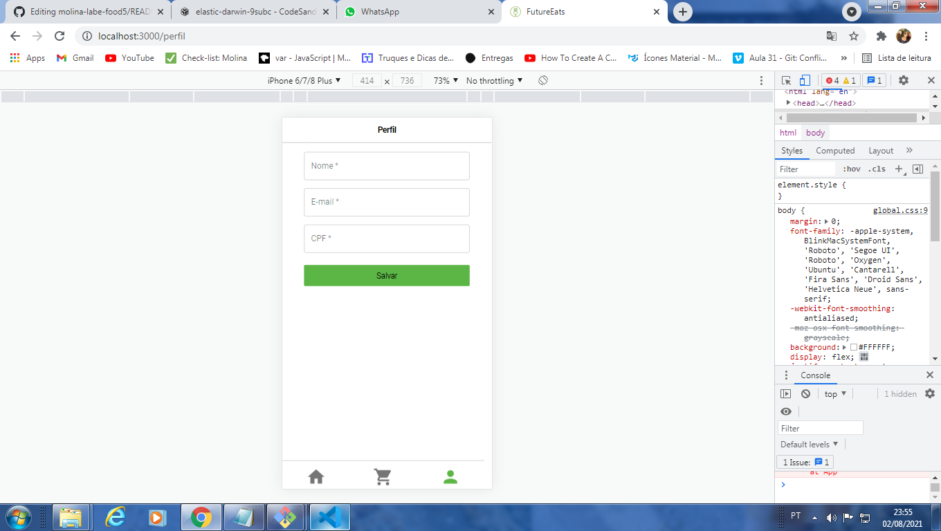 GitHub - future4code/molina-labe-food5