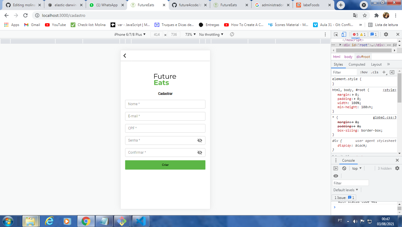 GitHub - future4code/molina-labe-food5