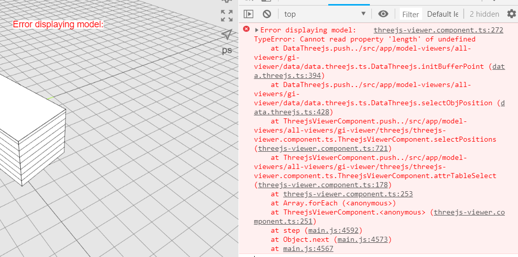 Errors In Viewer · Issue 400 · Design Automation Mobius Parametric Modeller · Github