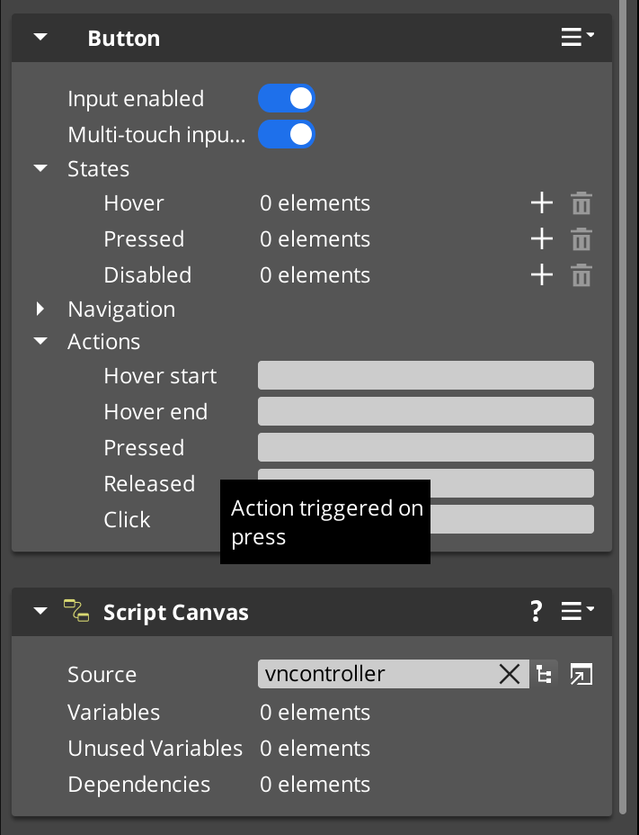 UICanvas text values cannot be set from a child ScriptCanvas element · Issue #11400 · o3de/o3de ...
