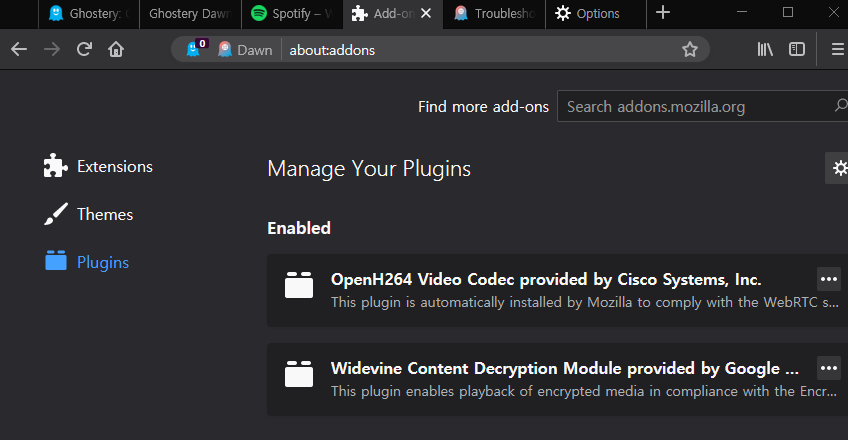 Can't play musics on Spotify web player · Issue #477 · ghostery/user-agent-desktop · GitHub