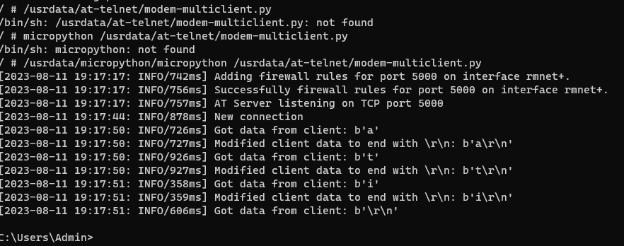 At Commands No Output · Issue 2 · Natecarlsonquectel Rgmii At Command Client · Github