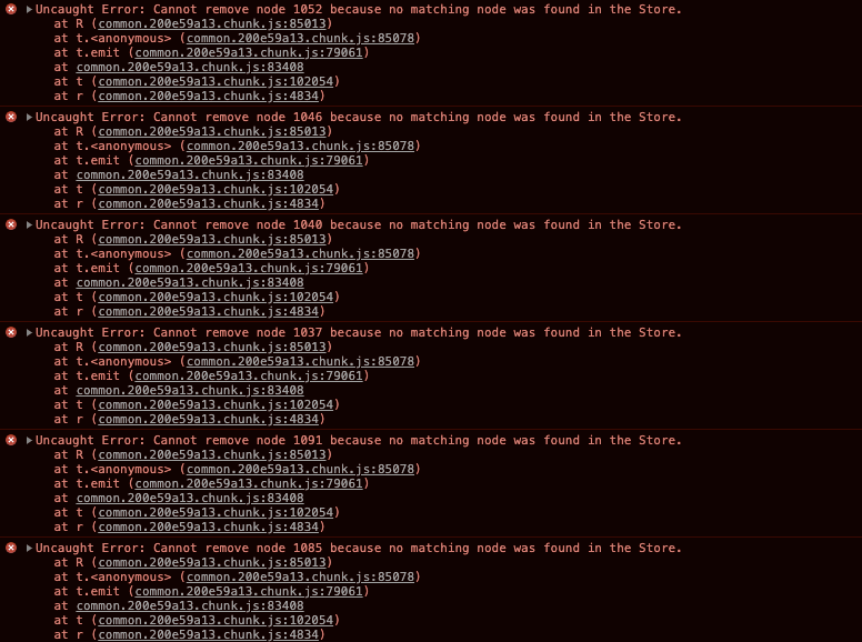 Error: Cannot add node 1 because a node with that id is already in the Store · Issue #3485 ...