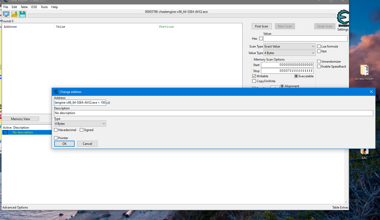 Adding addresses bug · Issue #1737 · cheat-engine/cheat-engine · GitHub
