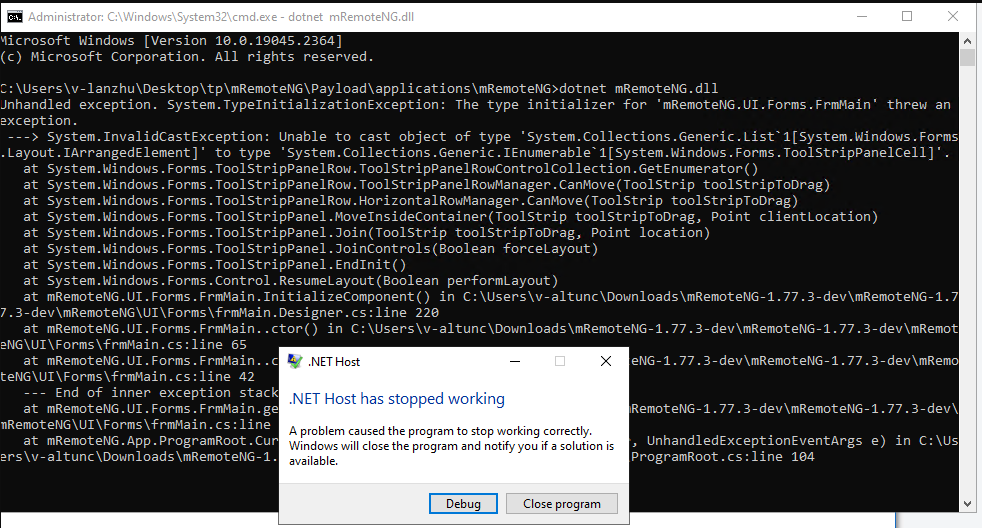 [dotnet-sdk-8.0.100-alpha.1.22619.1] When multiple toolstrips add to ...
