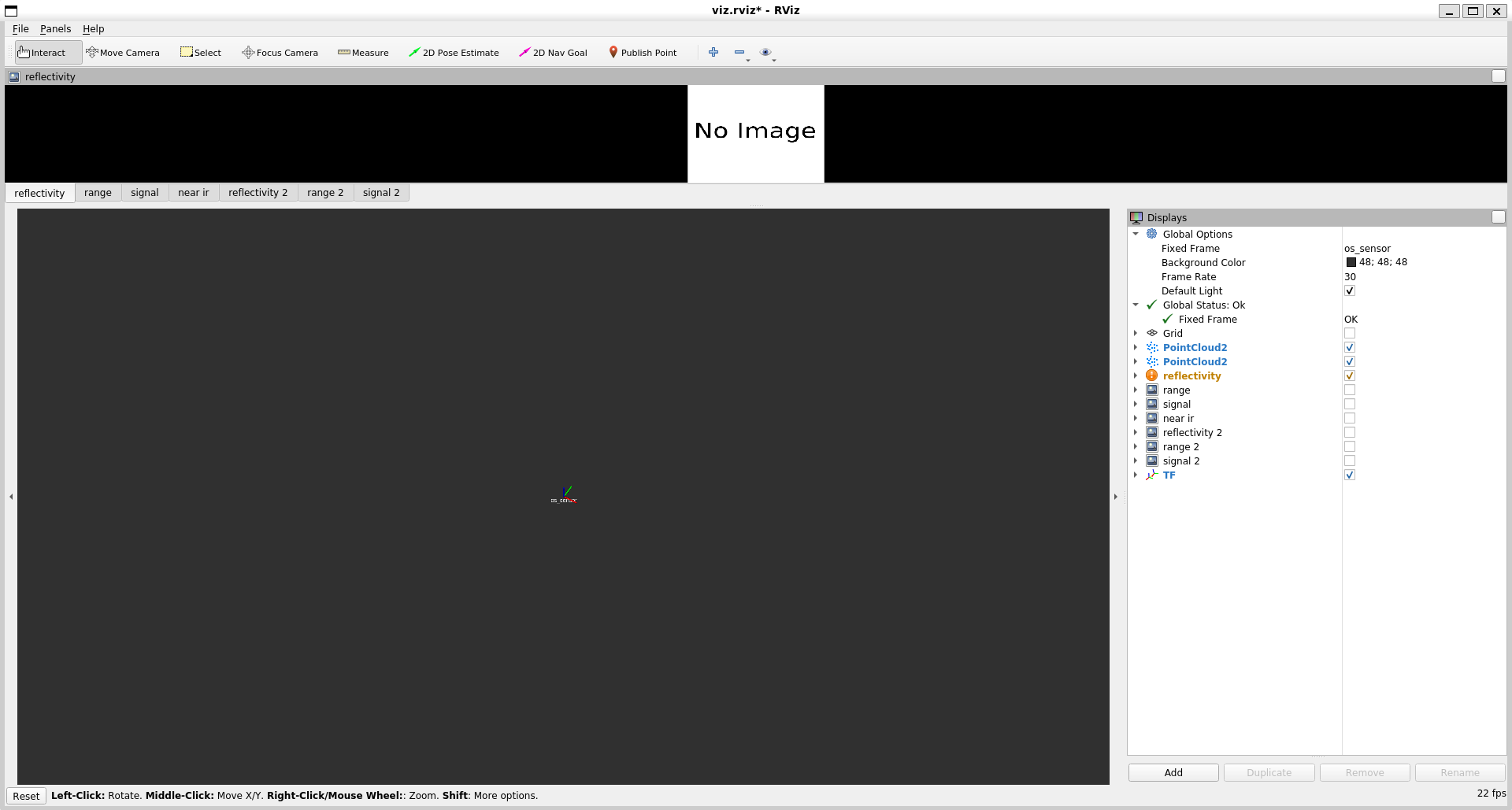 No points are received when using any launch file on OS-0 · Issue #220 · ouster-lidar/ouster-ros ...