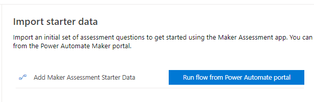 [CoE Starter Kit - BUG] Setup Wizard - Add maker assessment starter data flow · Issue #4462 ...