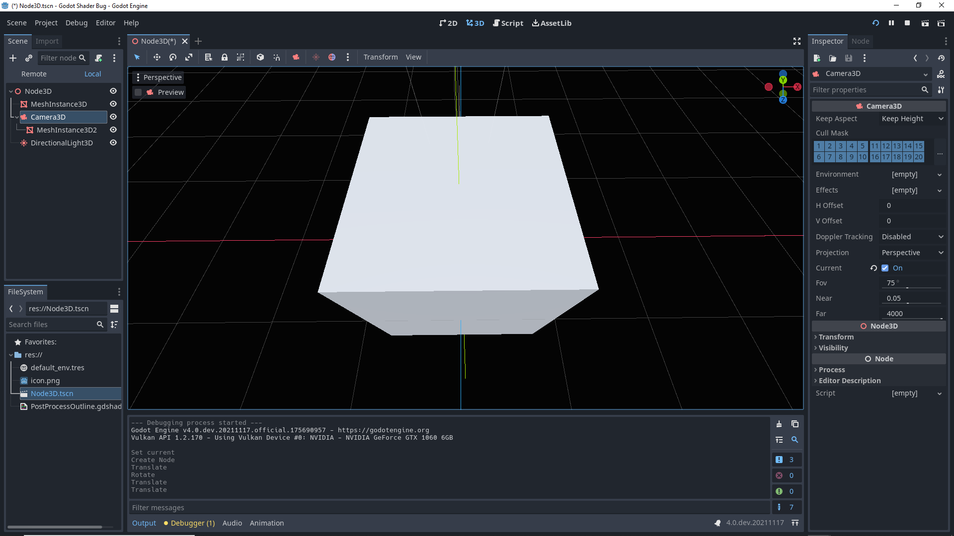 Vulkan: QuadMesh-based post-processing shaders no longer work · Issue #55275 · godotengine/godot ...