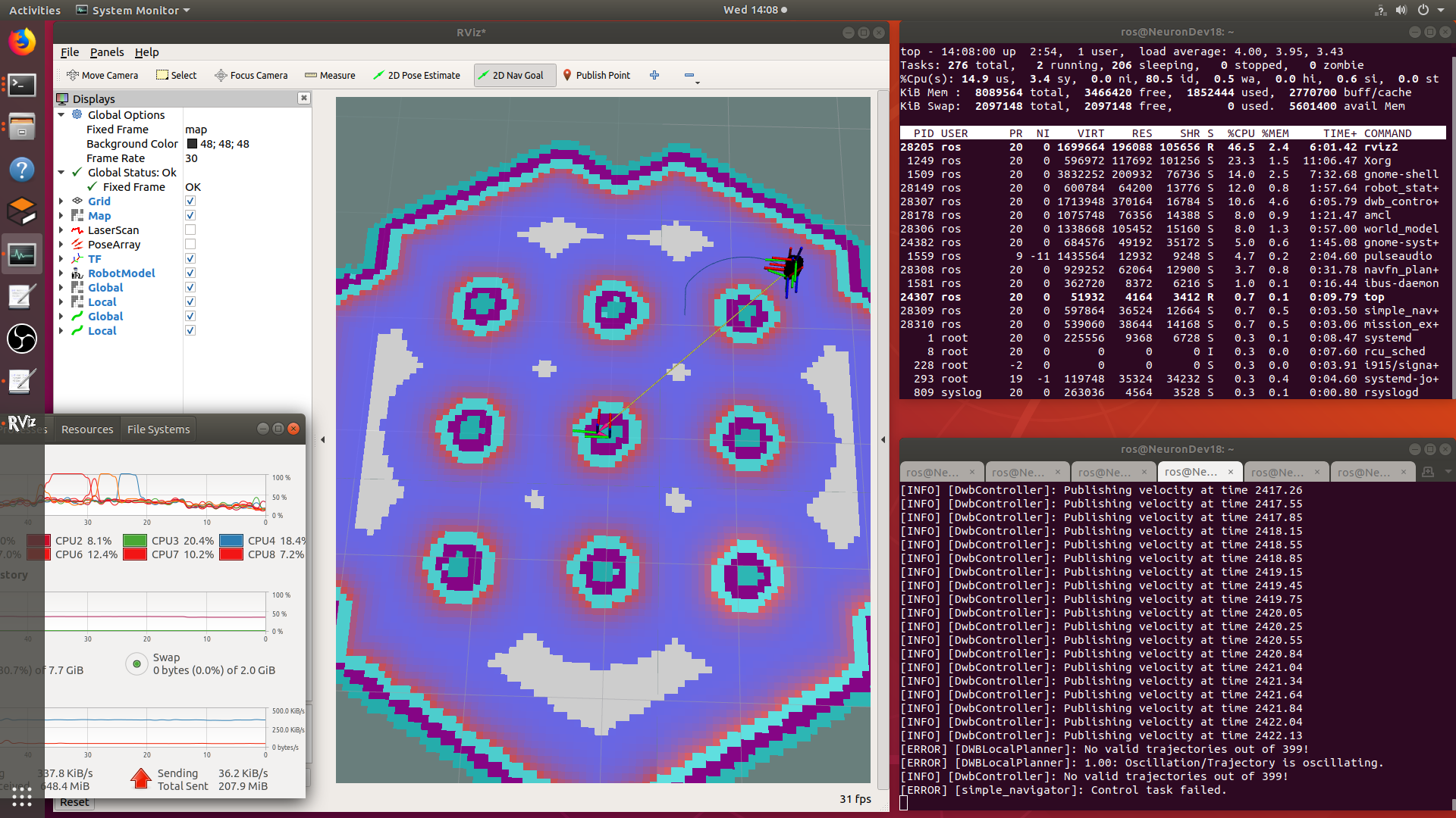 Growing CPU usage over time · Issue #564 · ros-navigation/navigation2 · GitHub