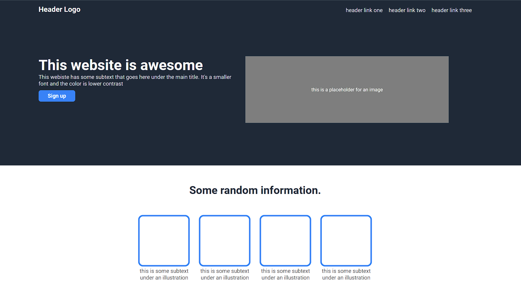 GitHub - aleksandar-code/landing_page: Assignment for the Flexbox course of The Odin Project.