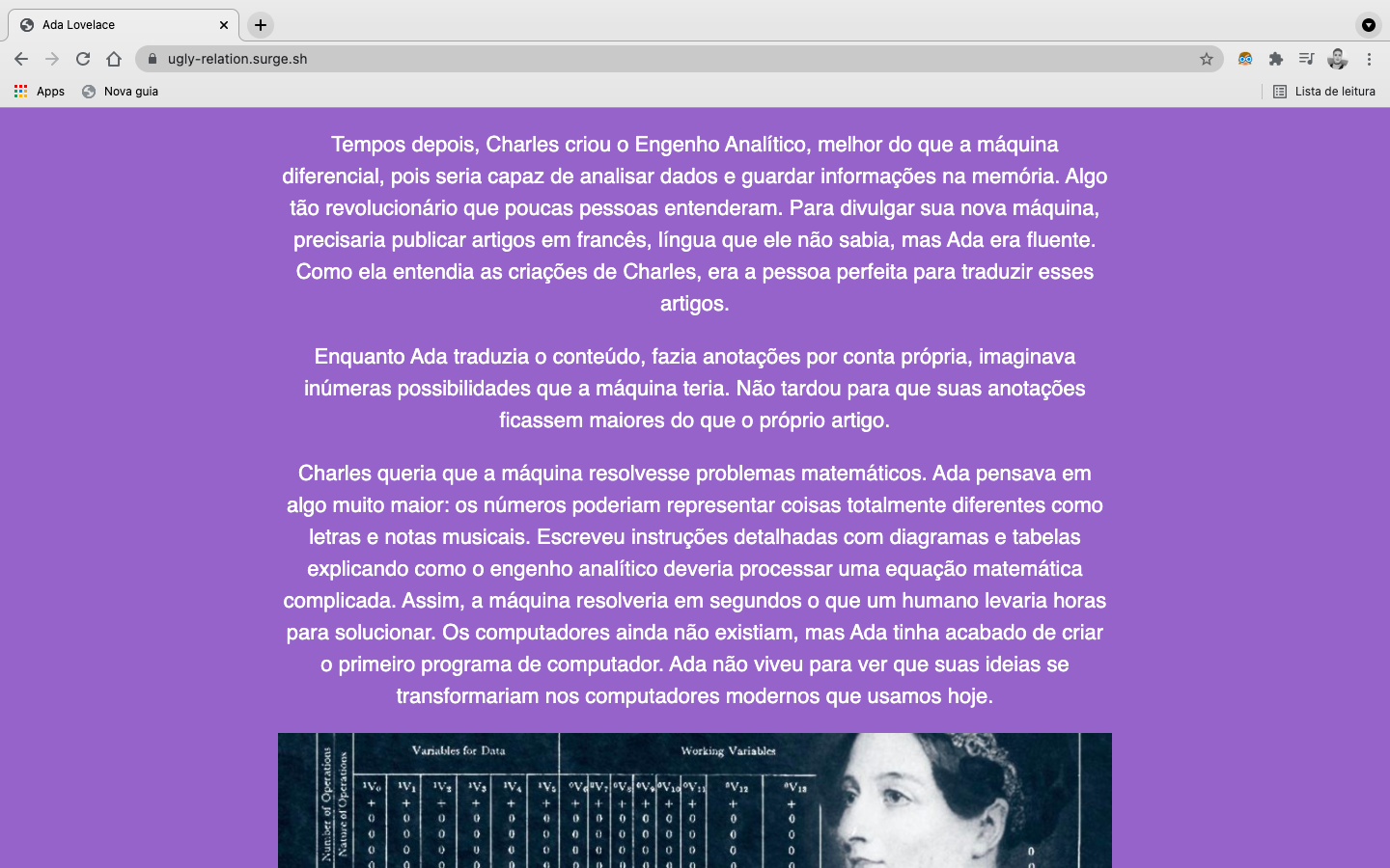 GitHub - YaraNascimento/site-adalovelace