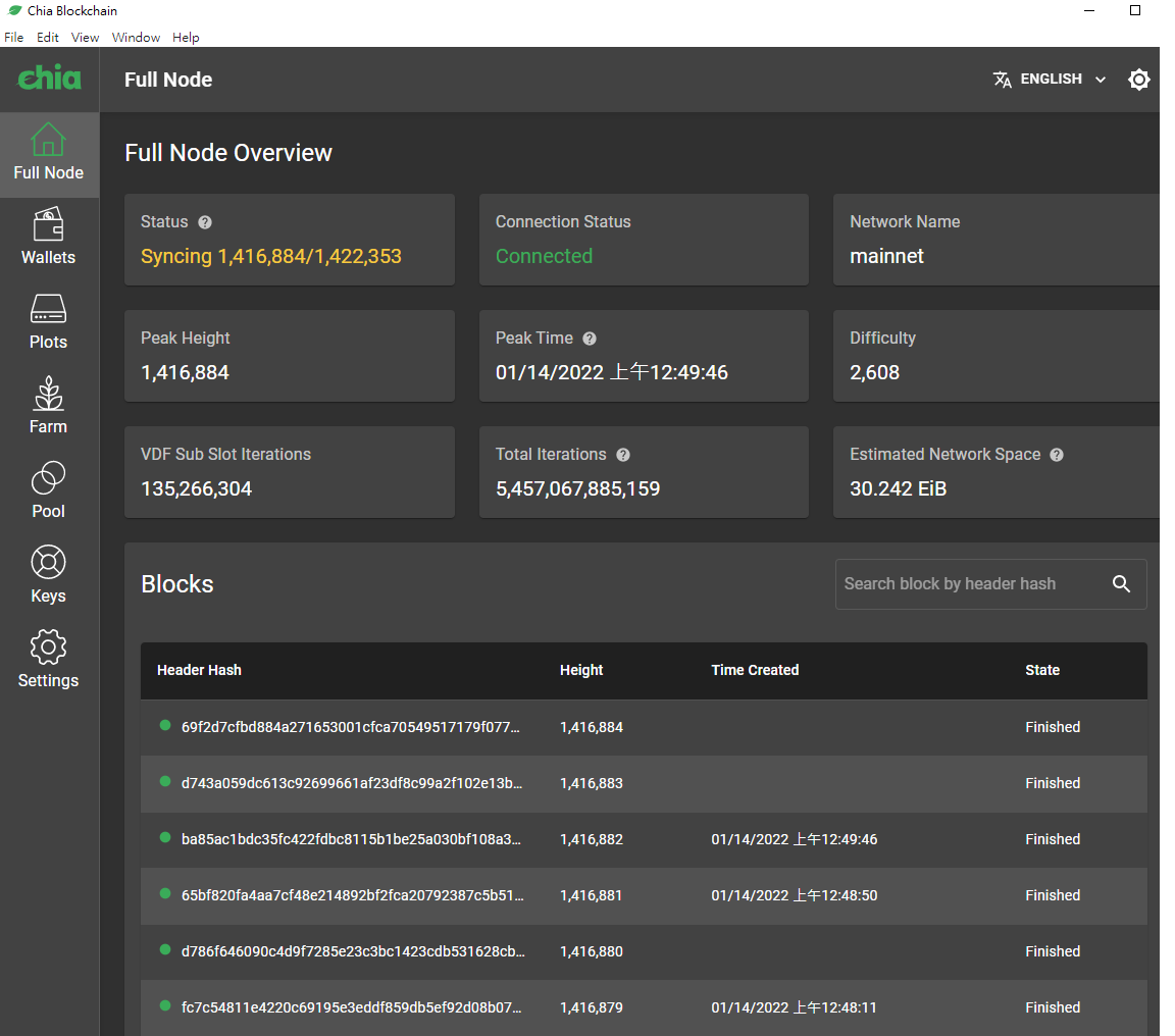 Syncing Issue [Bug] · Issue #9818 · Chia-Network/chia-blockchain · GitHub