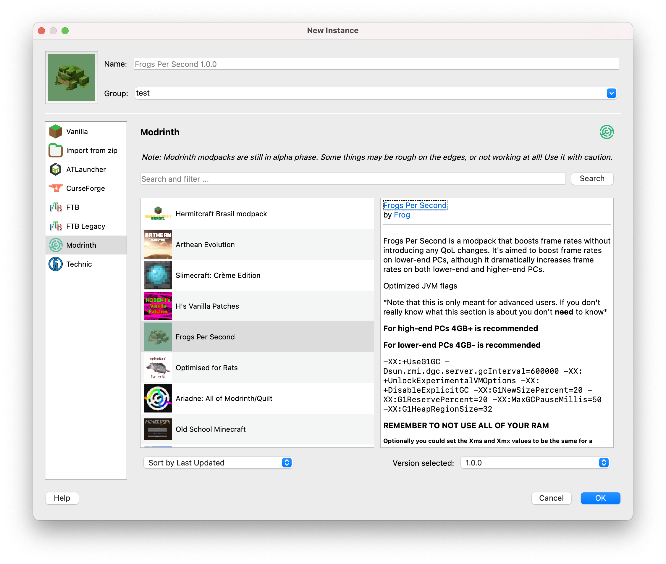 modrinth modpack sort is completely broken · Issue #833 · PolyMC/PolyMC · GitHub