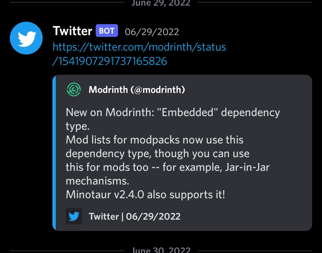 Support for Modrinth API `embedded` dependency relation · Issue #169 · gorilla-devs/ferium · GitHub