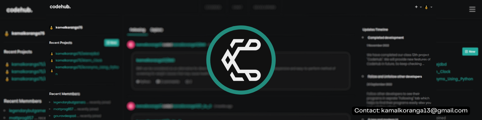 Github Kamalkoranga Codehub This Is Final Year Project I E Codehub By Me Of St Lamart School