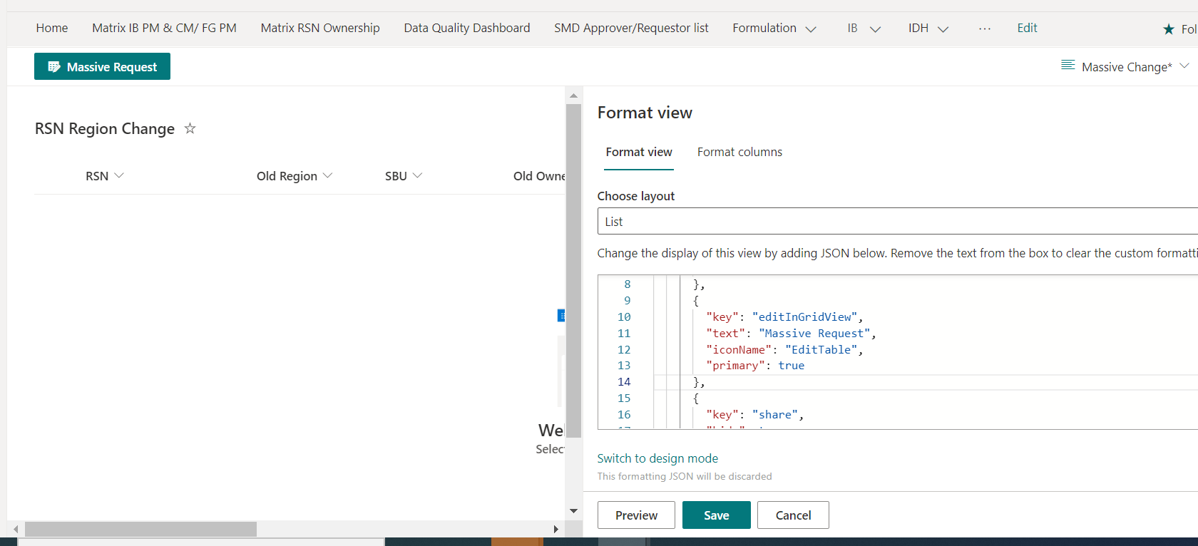 view-commandbar-formatting [Exit Grid View] button missing · Issue #7895 · SharePoint/sp-dev ...