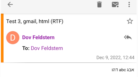 Proper formatting when sending RTL/BiDi messages · Issue #6520 · thunderbird/thunderbird-android ...