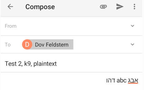 Proper formatting when sending RTL/BiDi messages · Issue #6520 · thunderbird/thunderbird-android ...