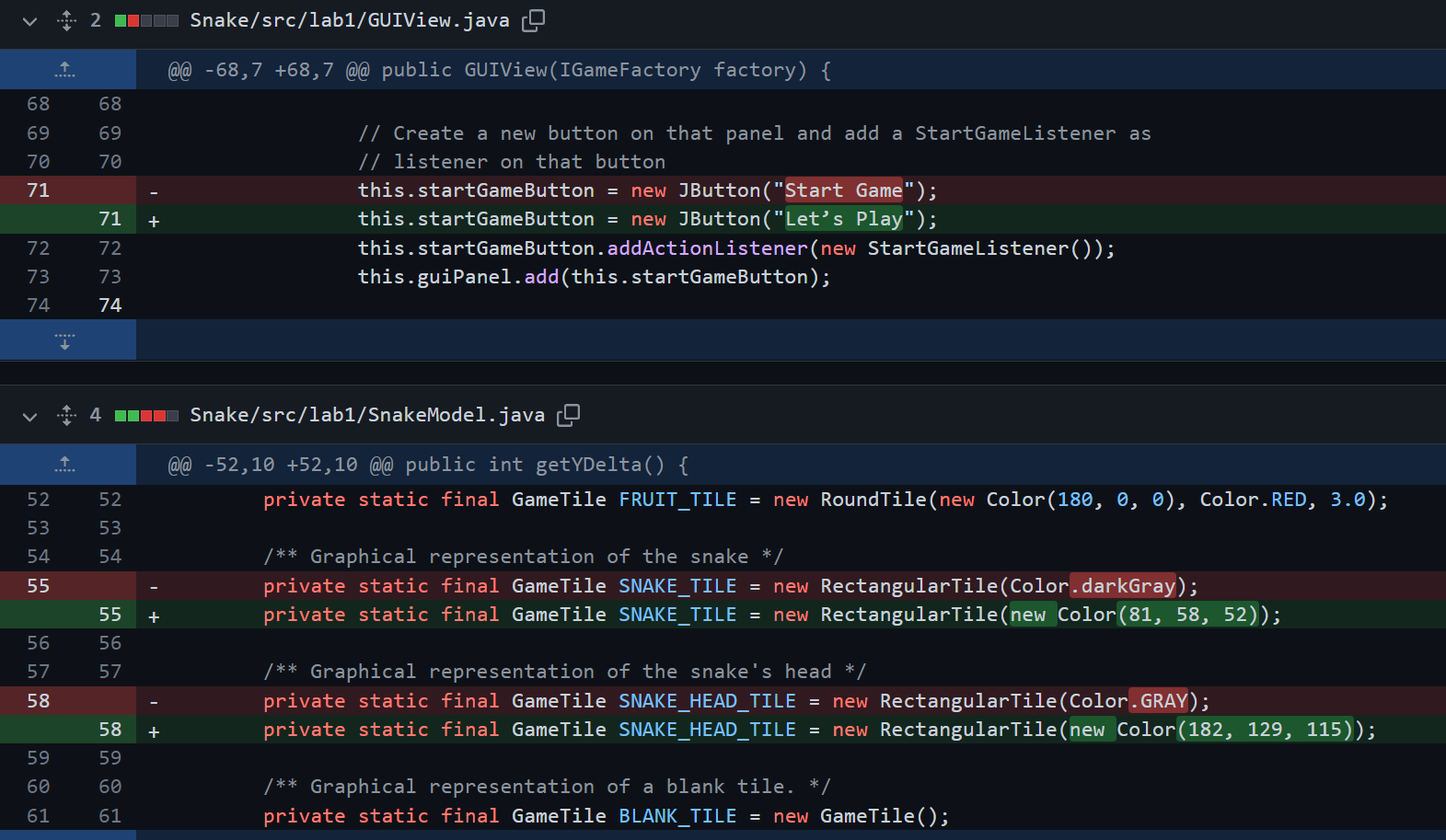 GitHub - CarlosAlvia/Taller01-Snake