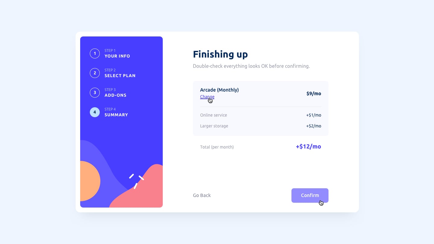 GitHub - Israa27/multistep-form: Create a multi-step form that allows users to complete each ...