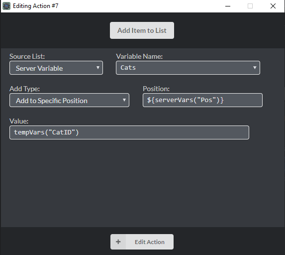Add Item Get Item Remove Item From List Set Position Value Doesn T Work · Issue 659 · Dbm