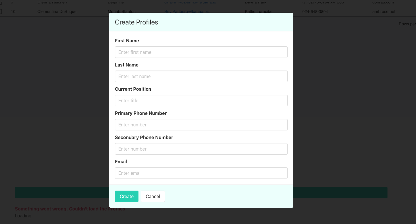 Michellehlcn/react-fastapi-payroll-API - Codesandbox