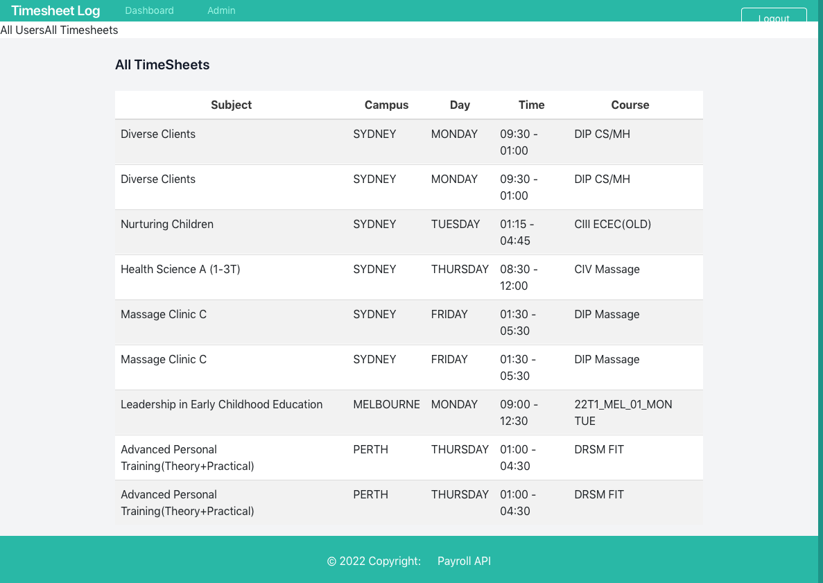 Michellehlcn/react-fastapi-payroll-API - Codesandbox