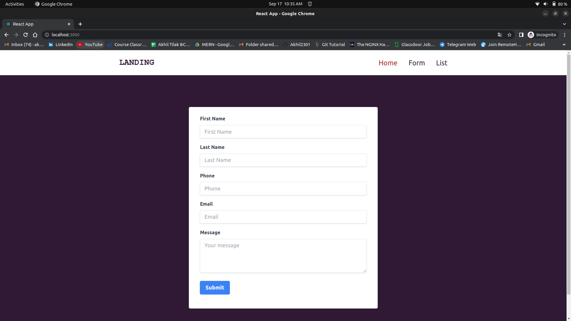 GitHub - Akhil2301/orazone: A responsible web app which consumes an API and lists the data and ...