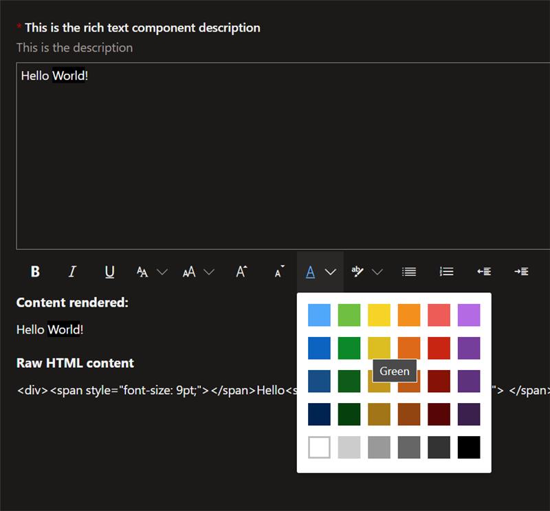 Roosterjs-react ribbon button callouts are un-themed · Issue #1023 · microsoft/roosterjs · GitHub