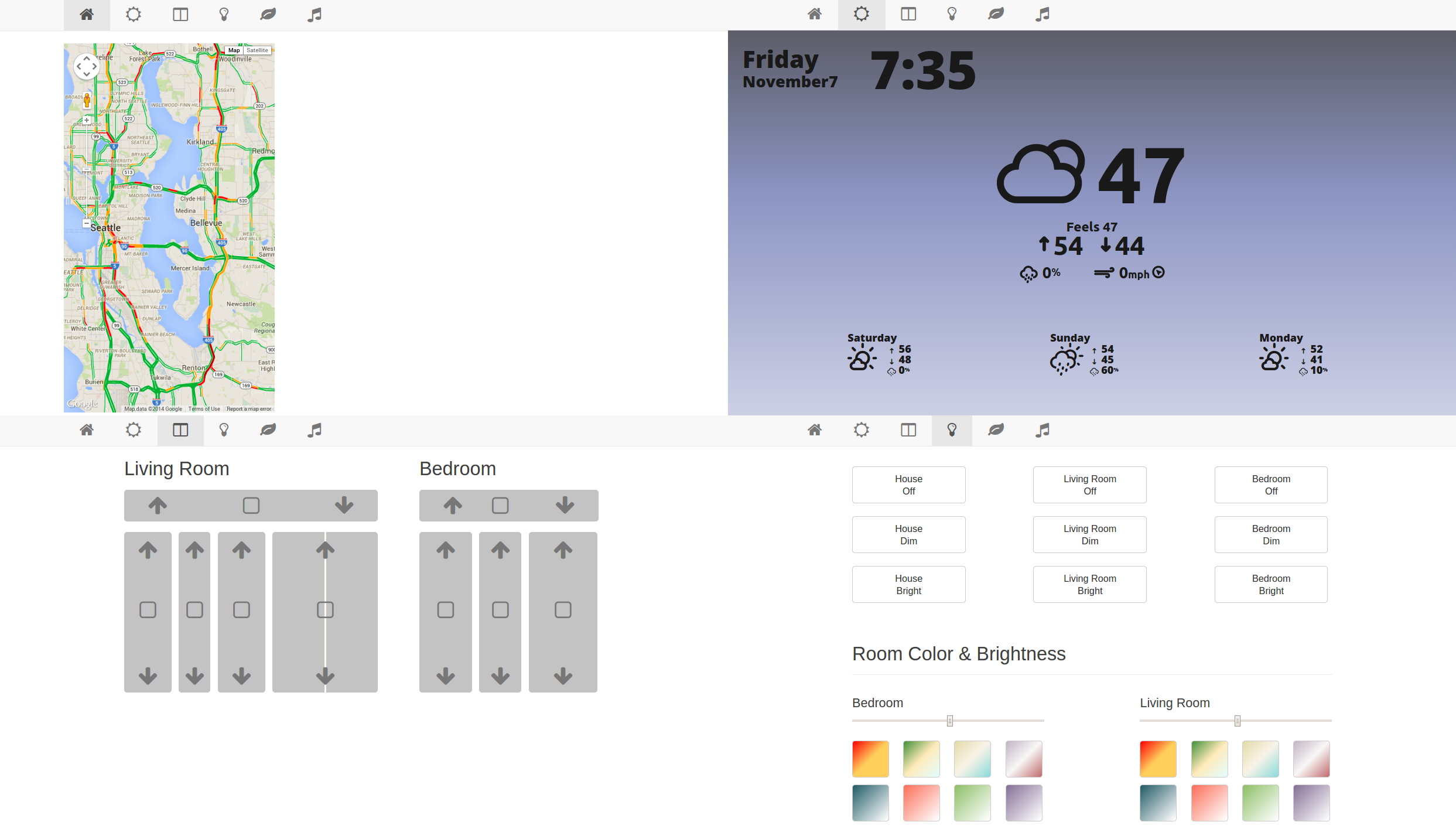GitHub - hologramber/home-dashboard: The home control dashboard I run ...