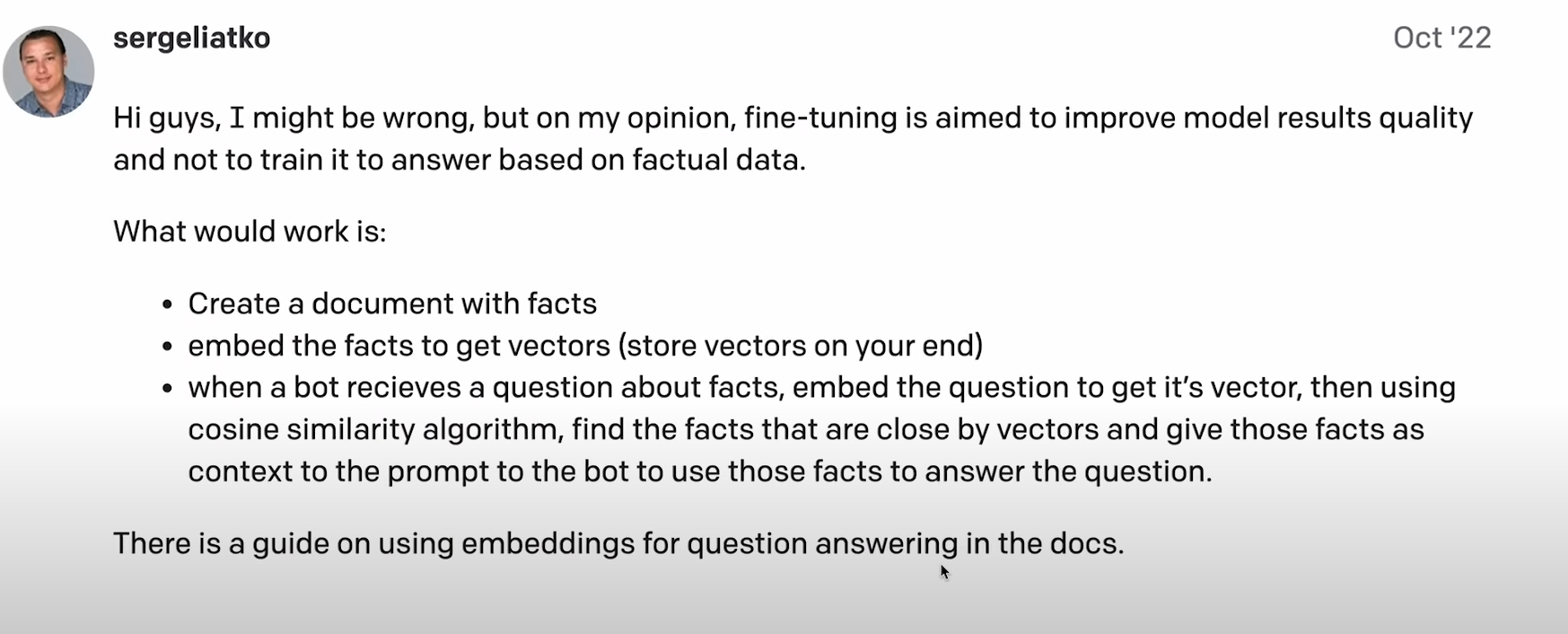 How should I prepare the dataset for generative question answering on ...