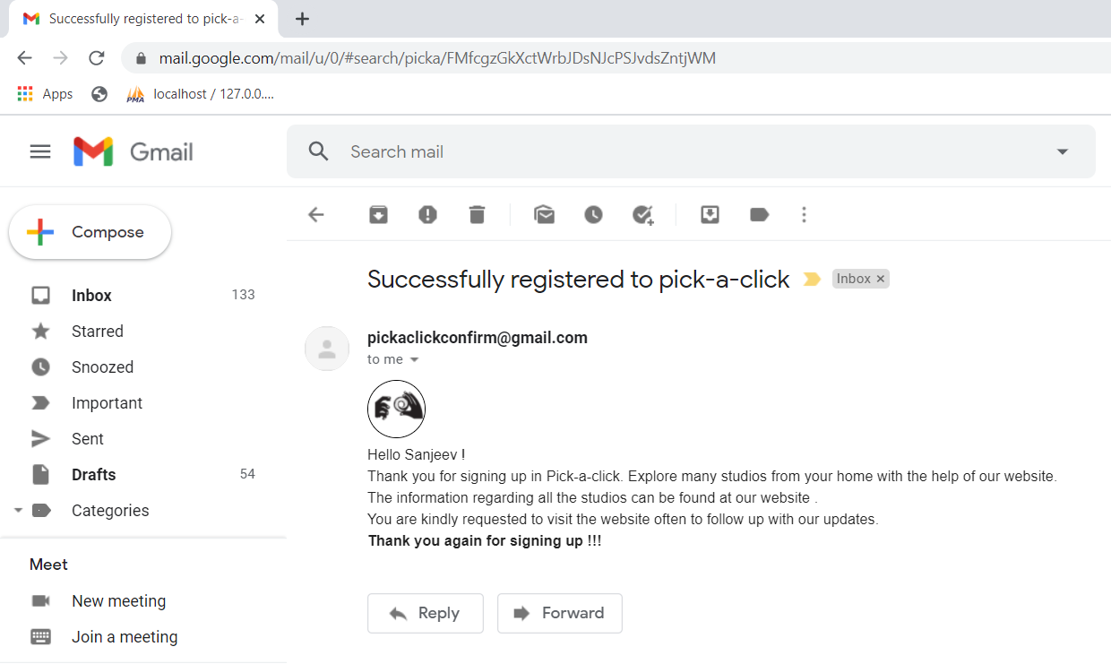 GitHub - Sanjeev-Karthick/Pick-A-Click: A photo studio booking website ...