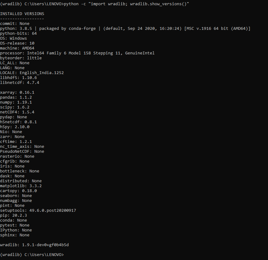 wradlib installation problem · Issue #489 · wradlib/wradlib · GitHub