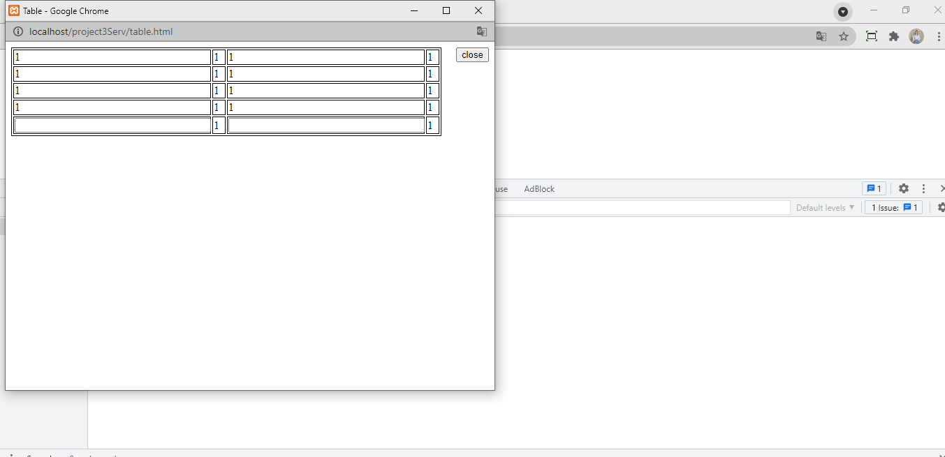 Github Borovskova Popupwindow Popup Window With Table