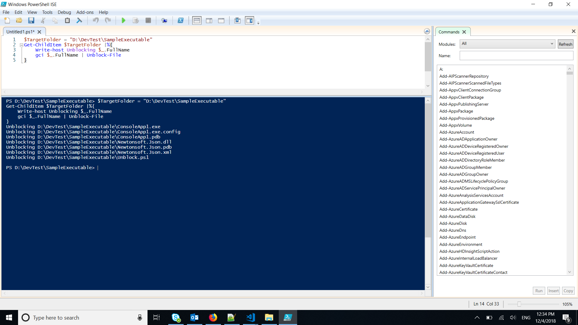 When We Paste Powershell Script In VS Code Space Is Getting Replaced
