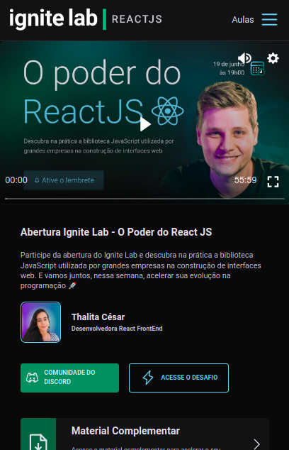 GitHub - ThalitaCesar/Ignite-Lab