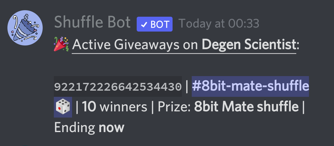 Giveaway won't end · Issue #122 · jagrosh/GiveawayBot · GitHub