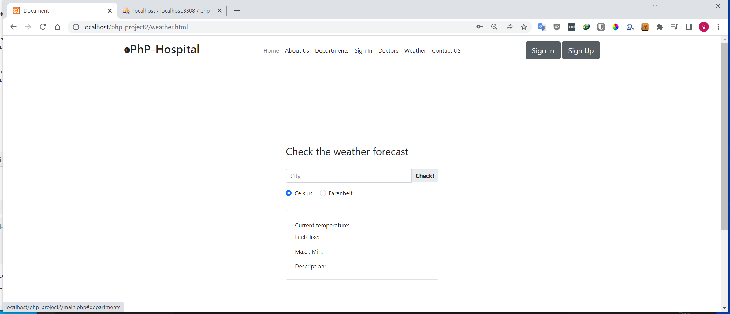 Github Gurayd1 Hospital Php Web Application
