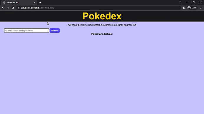 GitHub - J0A0Pedro/Pokemon_card: Cards de pokemon