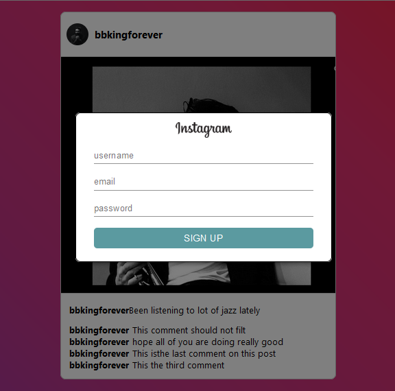 GitHub - punyprogrammer/react-insta-clone: A react application built ... GitHub - punyprogrammer/react-insta-clone: A react application built ...