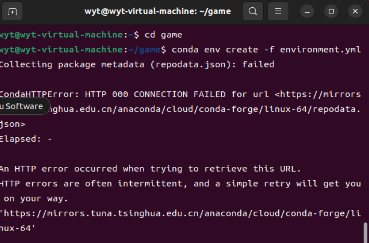 通过yml文件创建环境 · Issue #13 · neardws/Game-Theoretic-Deep-Reinforcement-Learning · GitHub