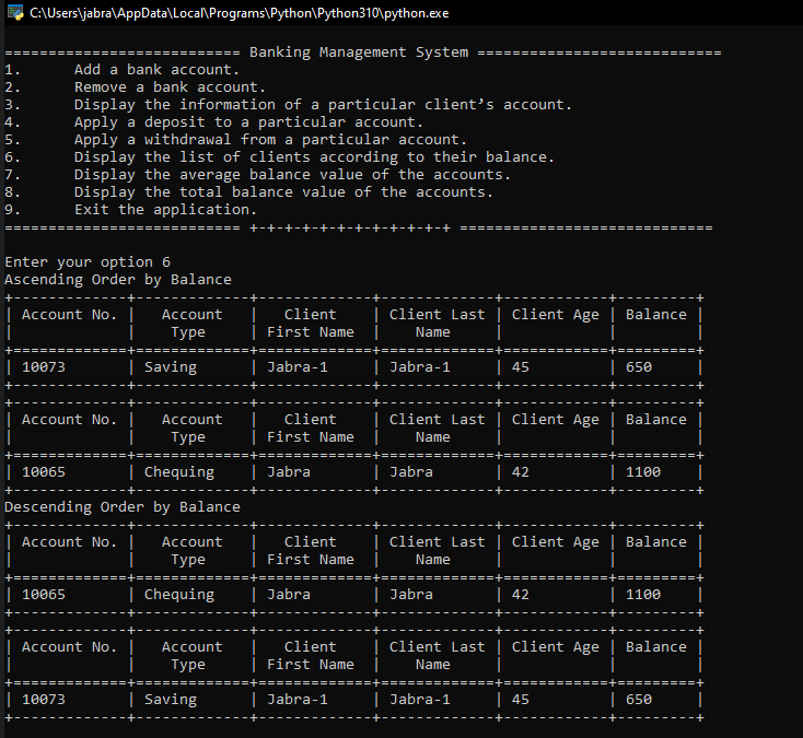 GitHub - jabra1980/Bank-Management-Application: A Bank management ...