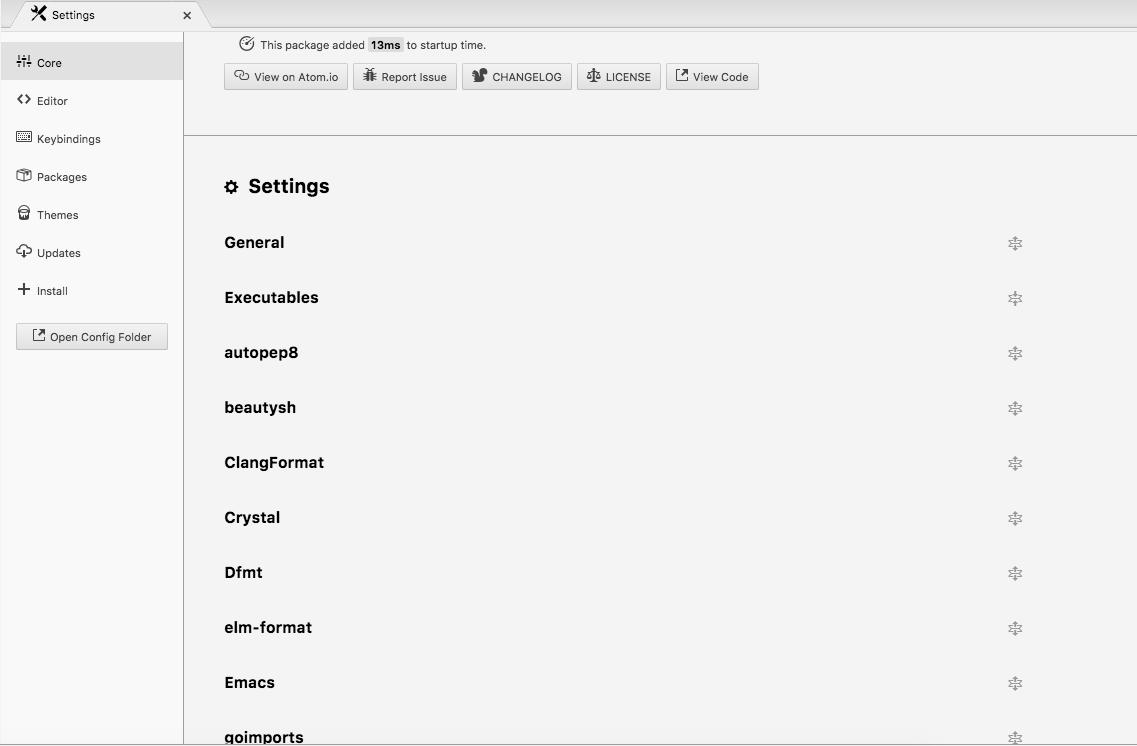 Visually distinguish config with type object under another config type ...