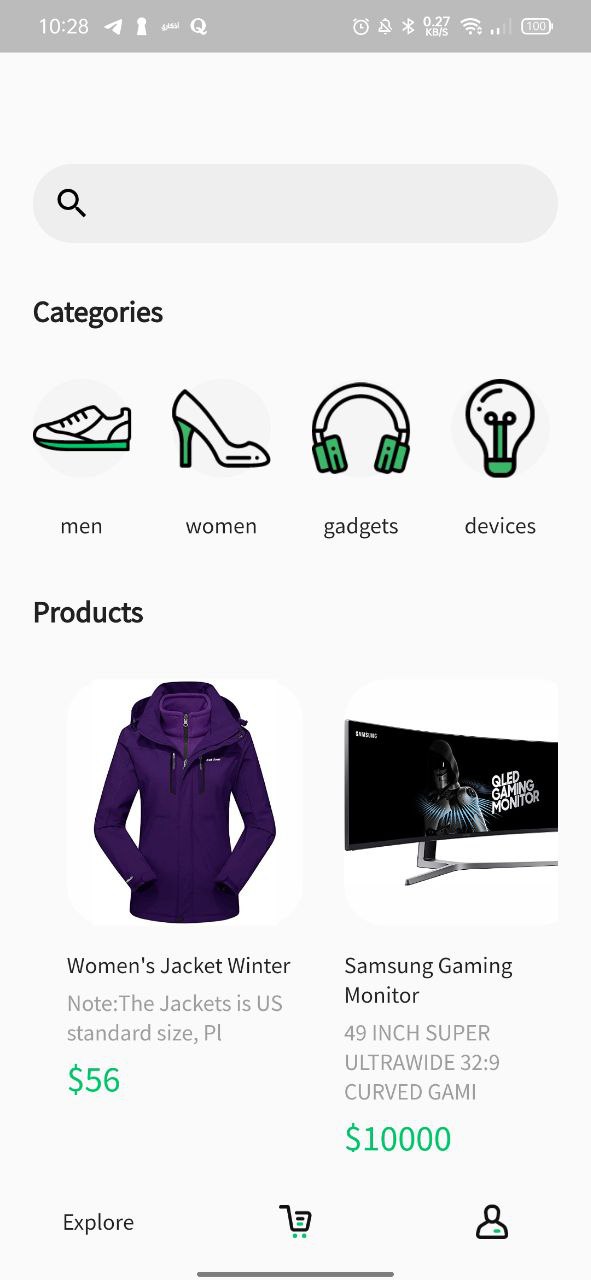 GitHub - AhmedH21/Ecommerce-App
