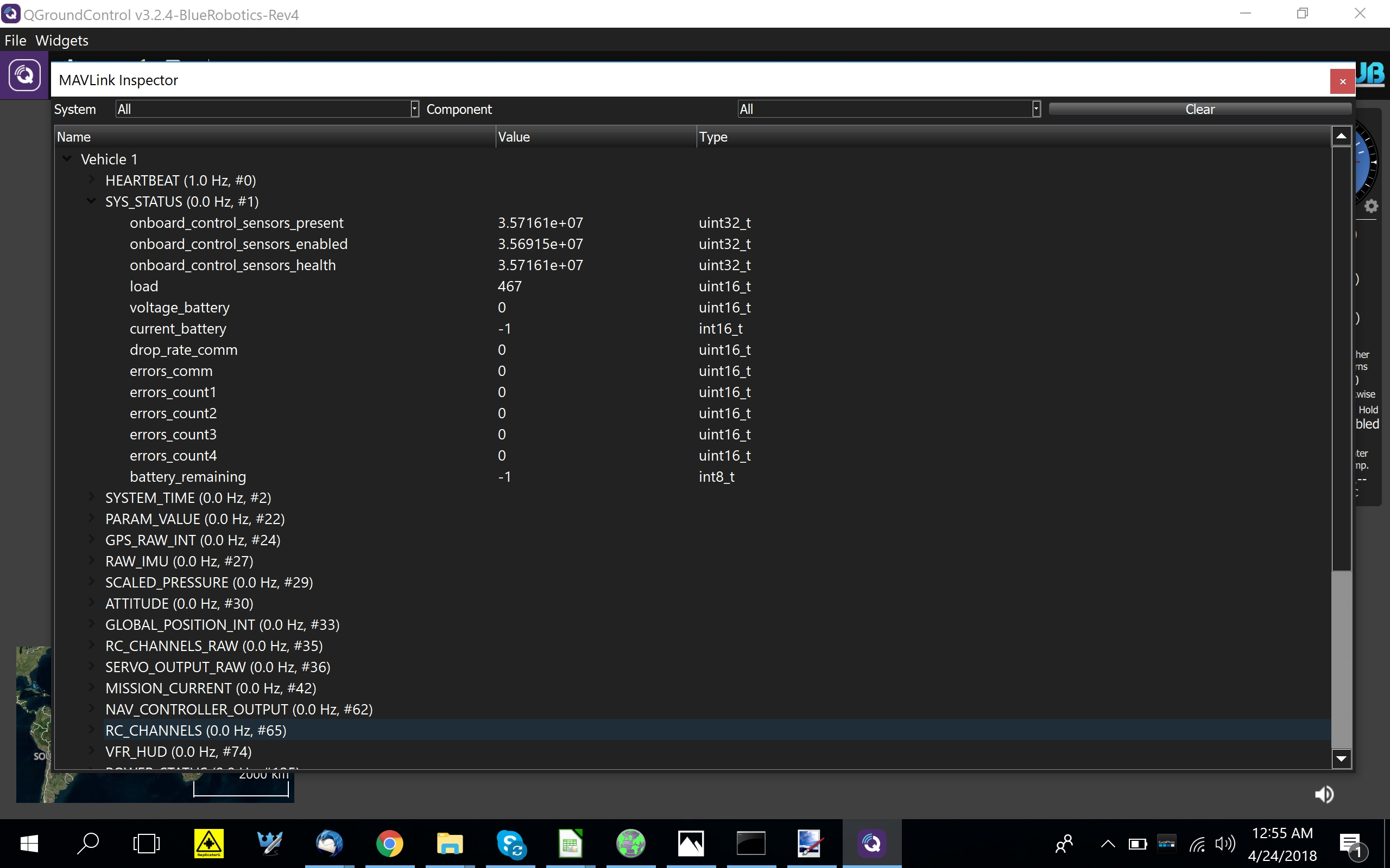 Improvement Mavlink Inspector Dont Use Scientific Notation On Bitfields · Issue 7313