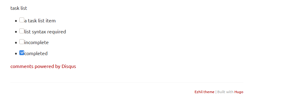 The class property of task-list 's needed in goldmark · Issue #6837 · gohugoio/hugo · GitHub